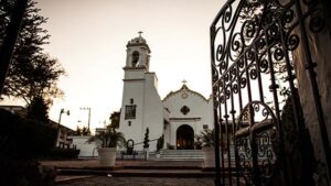 The church and Center of San Nicolás Totolapan: Magdalena Contreras