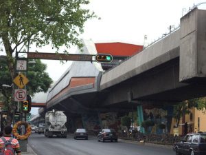 Metro Morelos in the Mexico City Neighborhood of the Same Name