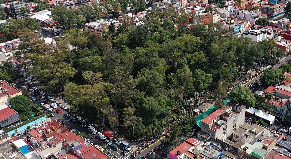 Parque de la China, Colonia Clavería - Mexico City